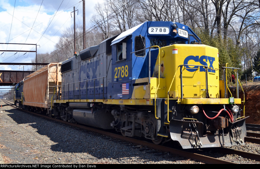 CSX GP38-2 2788 leads C770-26